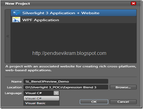 Explore .NET with Vikram Pendse: Silverlight 3 : Explore Power of Blend 3 Preview – Part 2